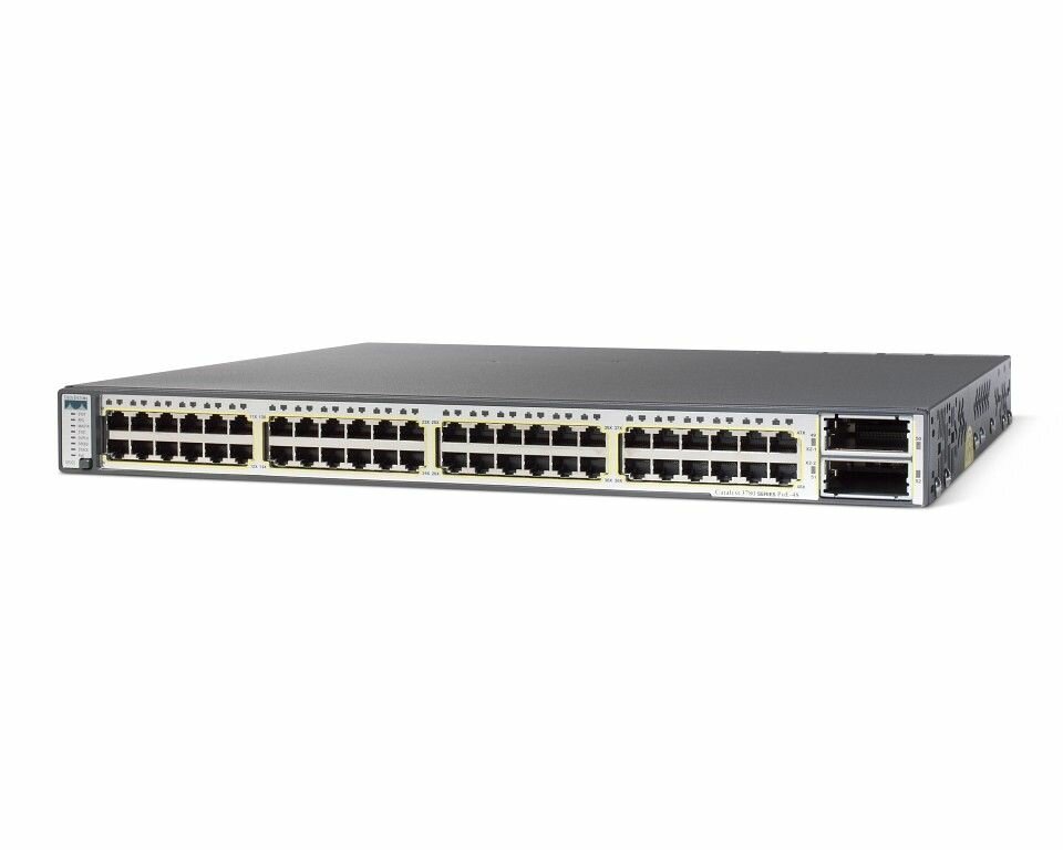 Коммутатор Cisco WS-C3750E-48TD-S