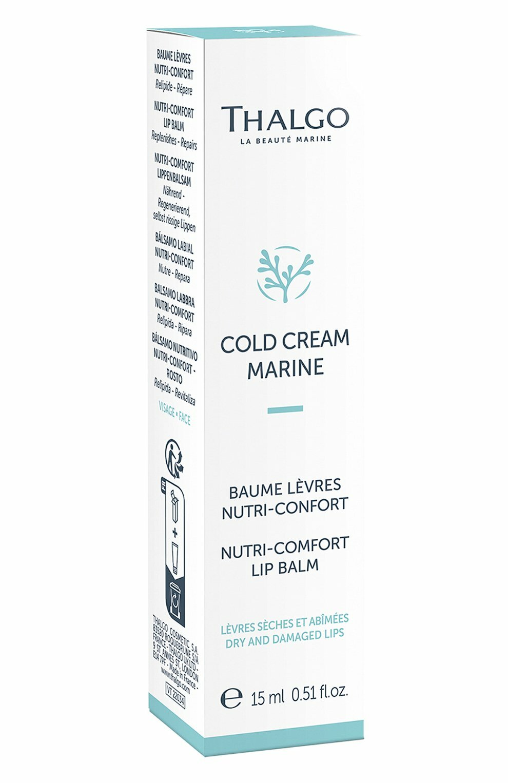 Восстанавливающий бальзам для губ Cold Cream Marine (15ml) Thalgo