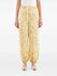 Брюки Floral-print elasticated-cuff trousers