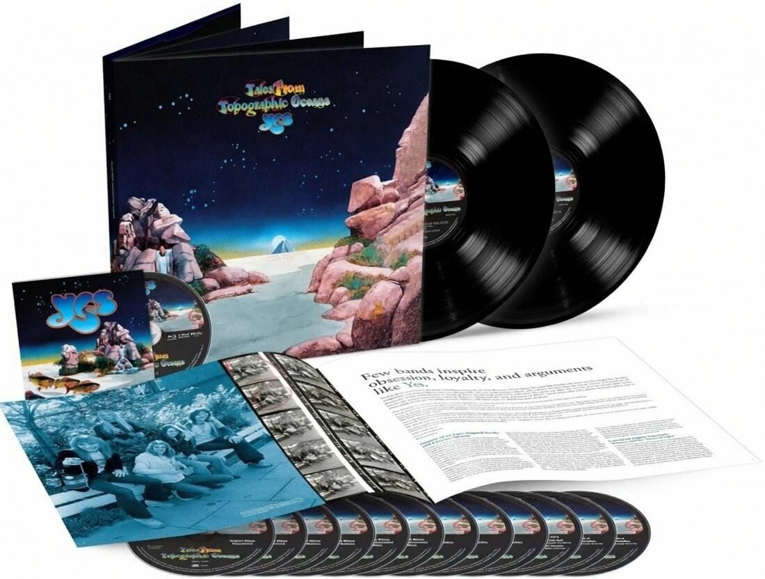 Yes. Tales From Topographic Oceans (12CD + Blu-ray + 2LP/Deluxe Edition/Reissue/Бокс-сет)