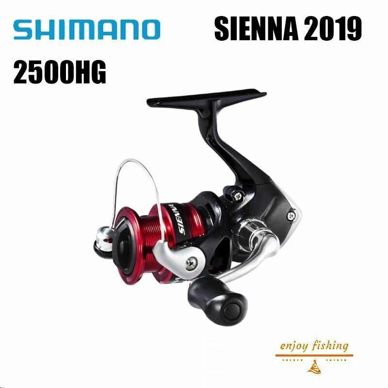 2019 SHIMANO SIENNA 2500HG Рыболовное Свиток Спининговая катушка