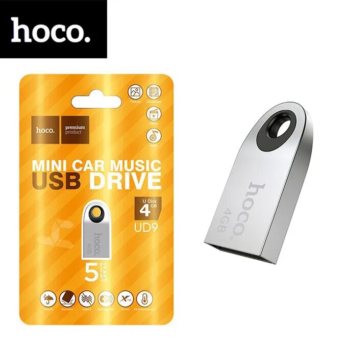 Флеш-накопитель Hoco Insightful USB2.0 / 4GB