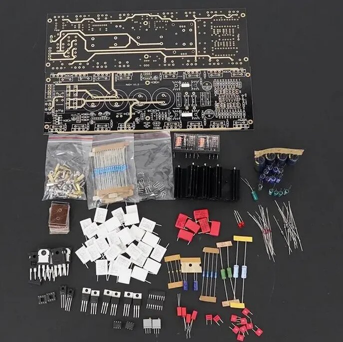 Усилитель мощности GZbotolave Gold A60 200Вт 8 Ом, DIY kit