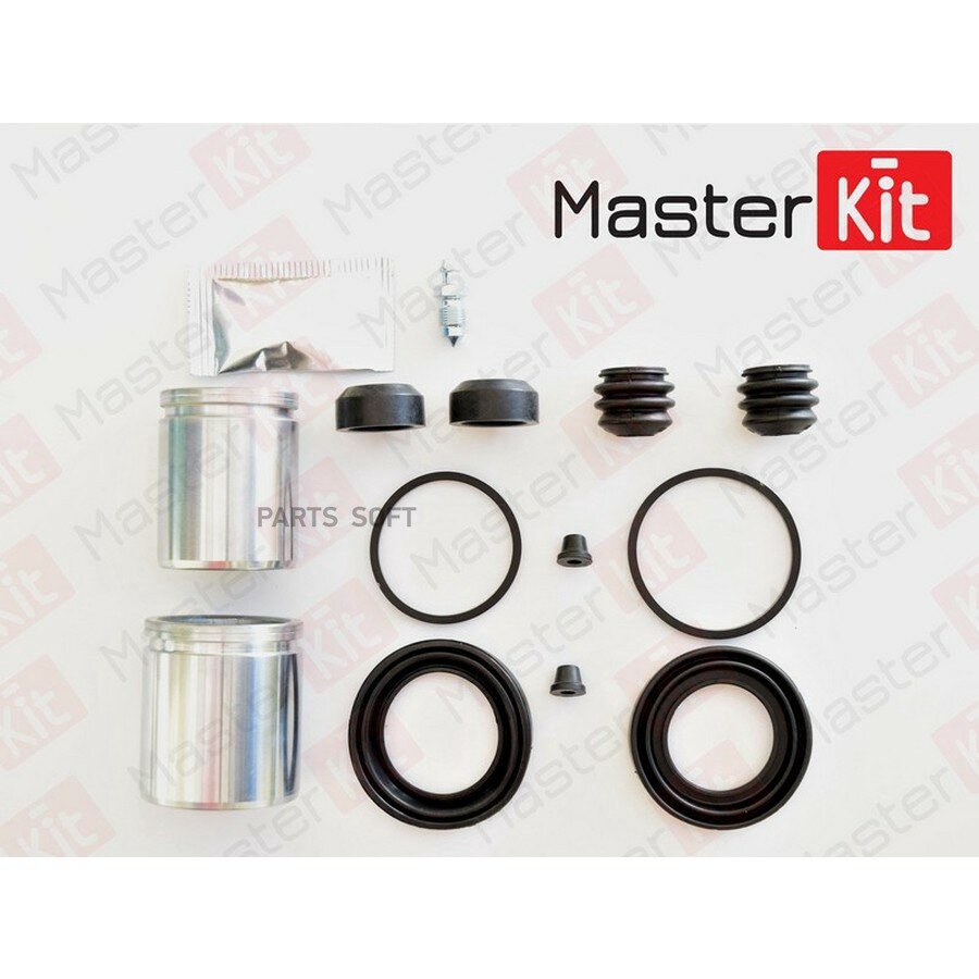 MASTERKIT 77A1425 Ремкомплект переднего тормозного суппорта + поршень