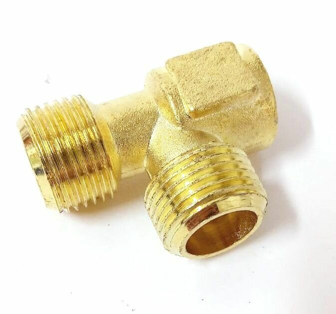 Тройник для компрессора (1/4" - 3/8") Парма К-1800/50