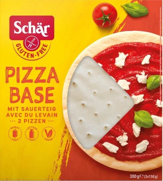Безглютеновые основы для пиццы Schar 3 шт x 300г