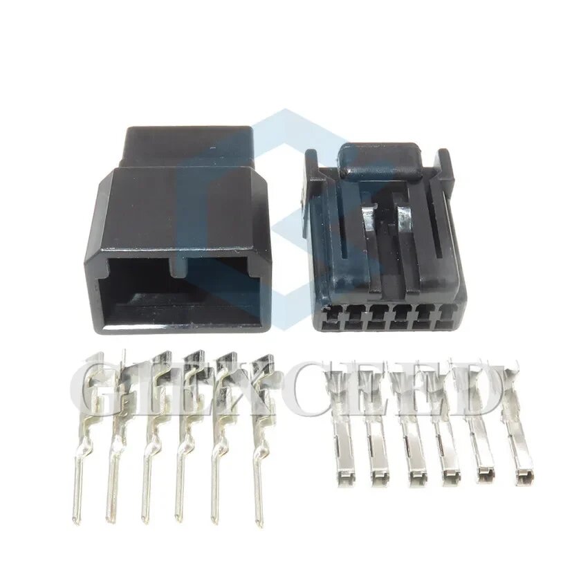 Автомобильные разъемы 175507-2 DJ7063Y-1.2-11 DJ7063Y-1.2-21 6-контактные 2 шт