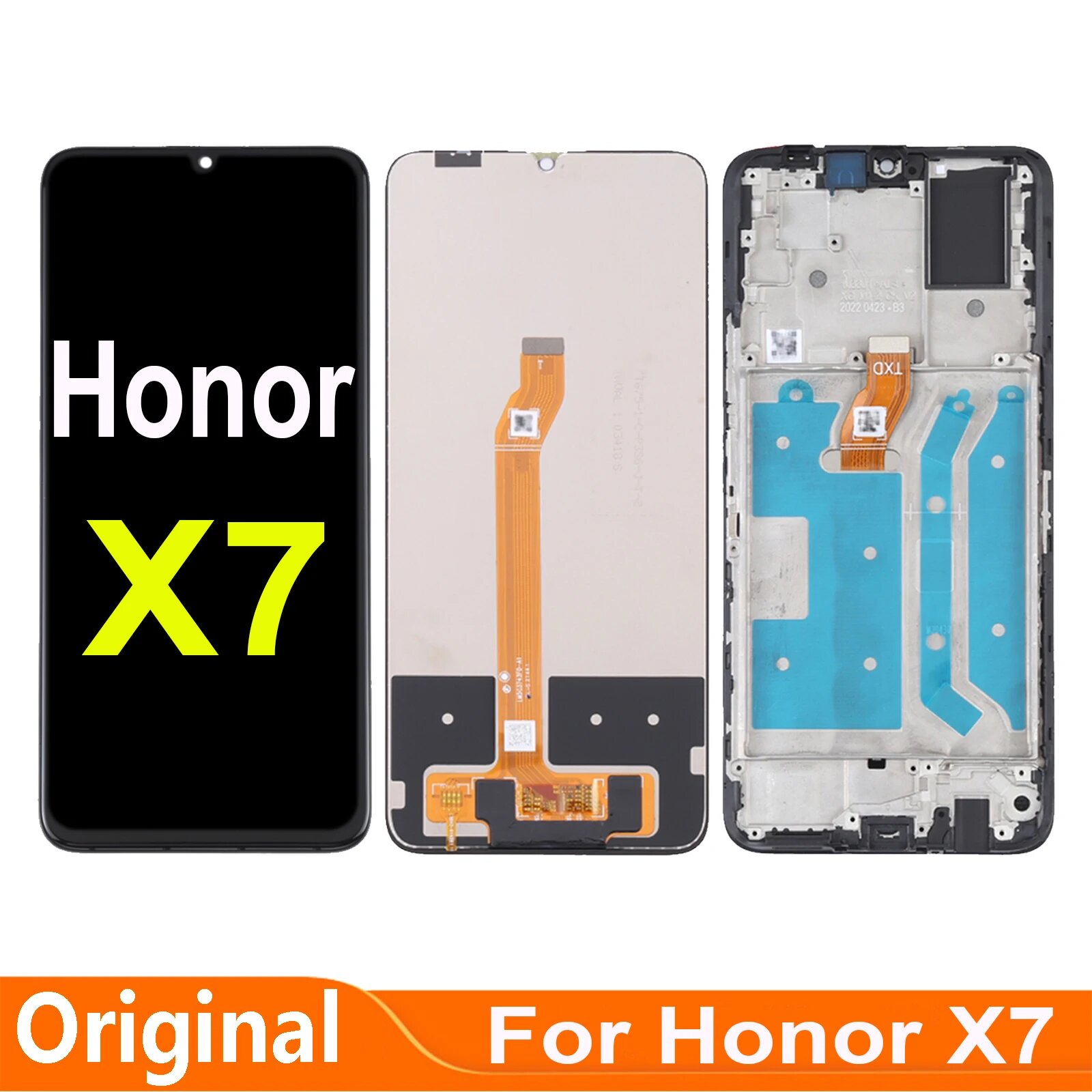Для Huawei Honor X7 CMA-LX2 CMA-LX1 CMA-LX3 LCD дисплей сенсорный экран дигитайзер в LCD With Frame