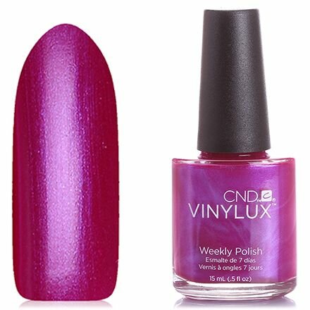 Недельный лак для ногтей VINYLUX CND Magenta Mischief № 209