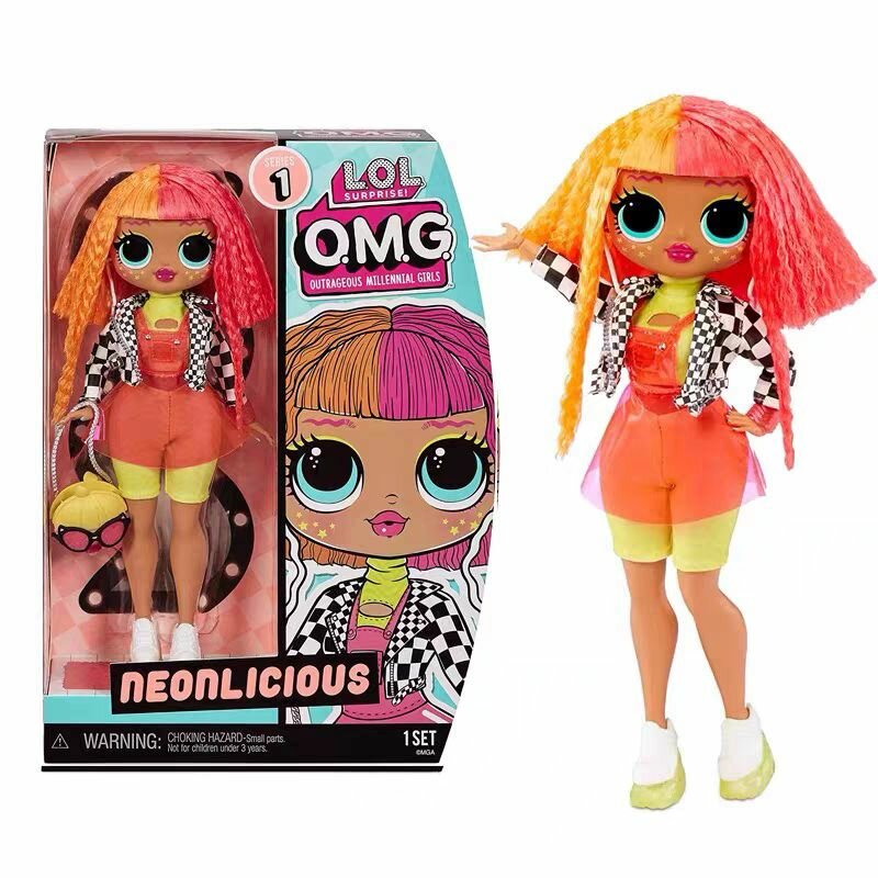 Кукла Лол омг Neonlicious.