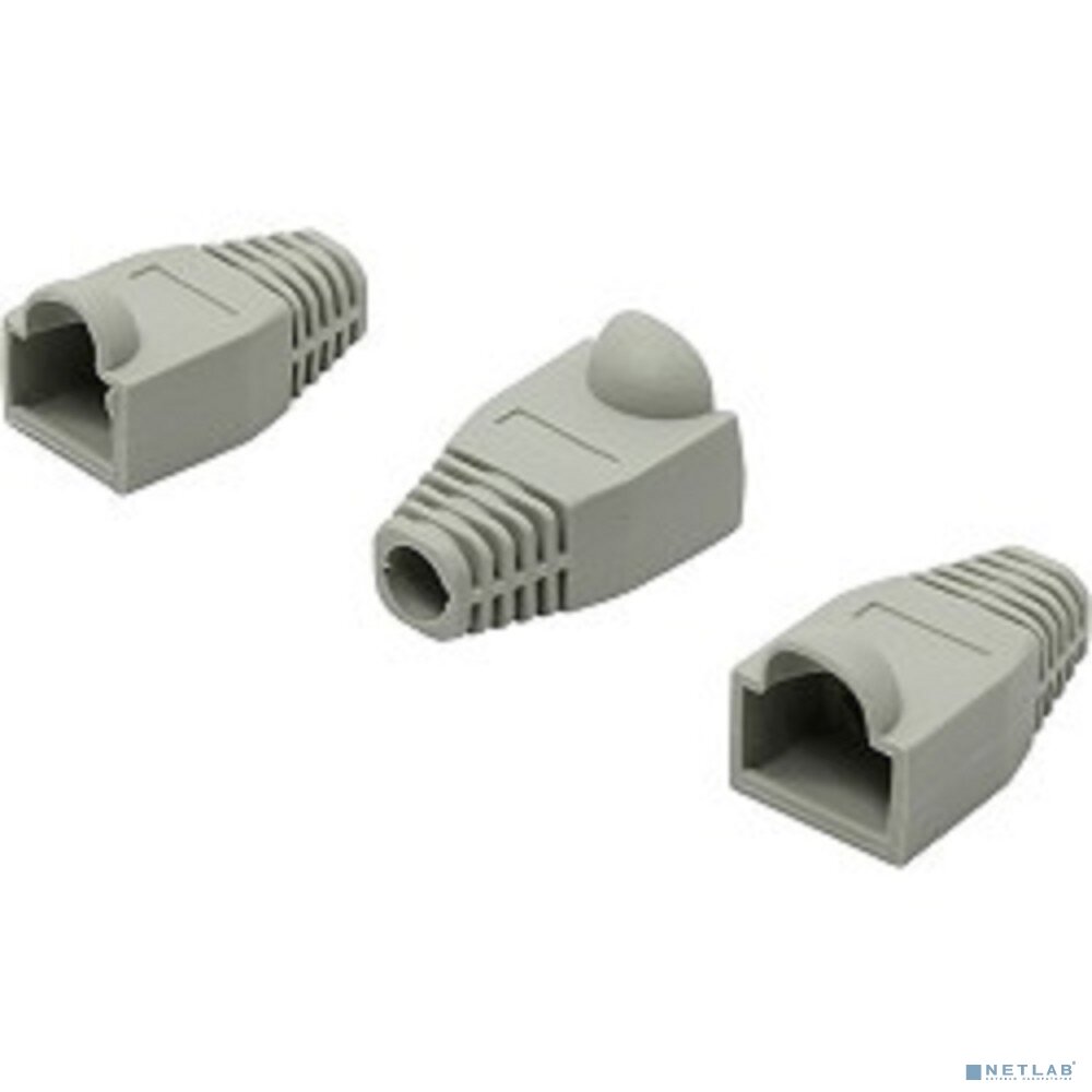 5bites US016-GY Колпачок для коннектора RJ45 серый, 100шт