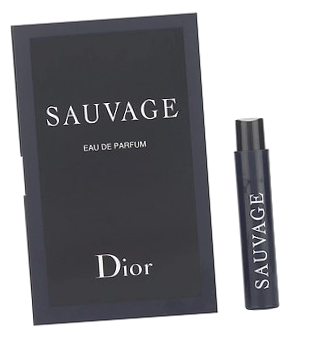 Edp Sauvage 1 мл миниатюра / Кристиан Диор Саваж мужская парфюмерная вода