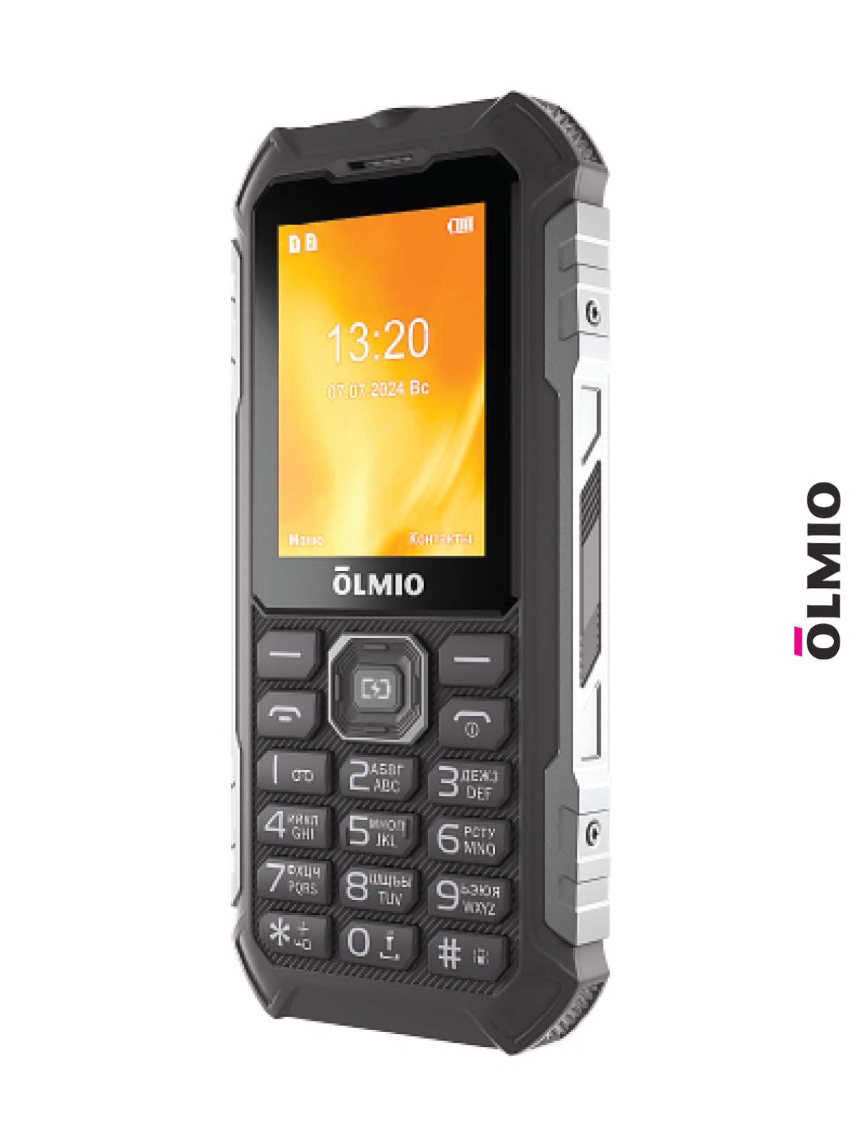 Защищенный кнопочный телефон X06 IP68 без камеры, усиленный корпус
