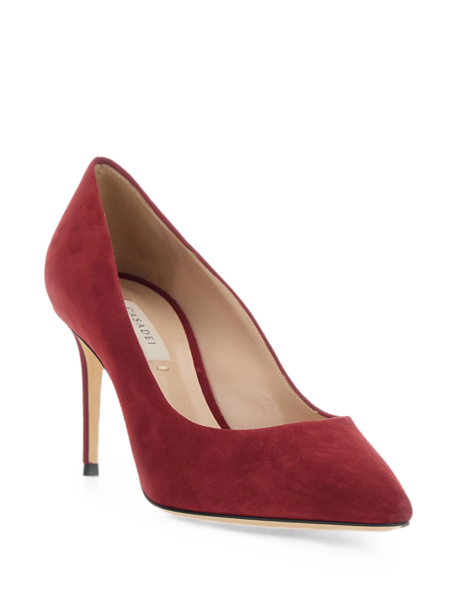 Туфли Casadei Pointed-toe suede pumps, размер 36 — фото 1