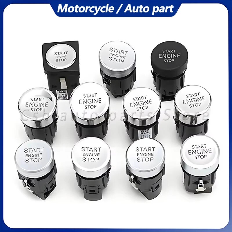 Кнопка запуска/остановки двигателя одним нажатием для VW Golf 7 MK7 Passat CC Tiguan Polo 19D959839