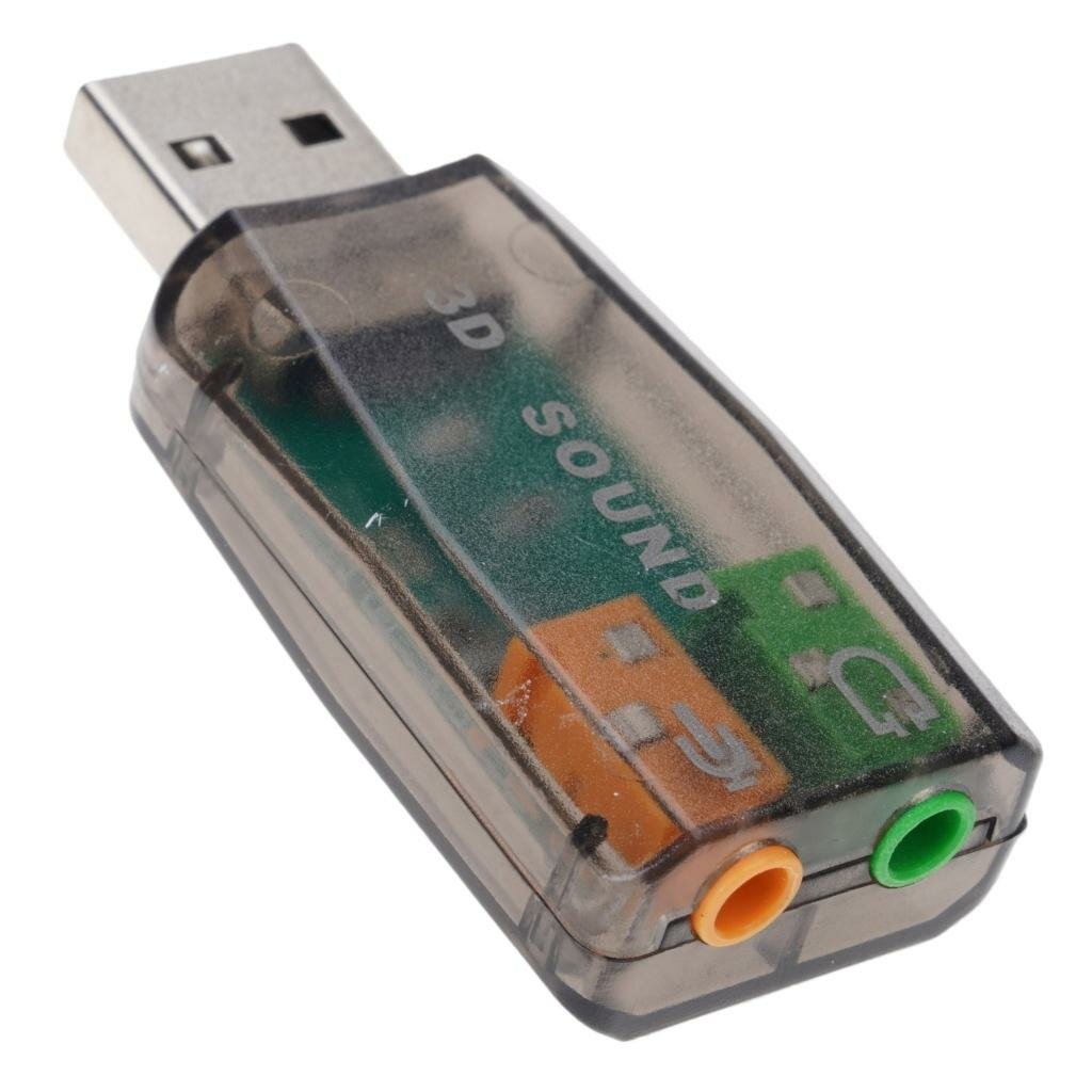 USB-адаптер 3.5 мм аудио