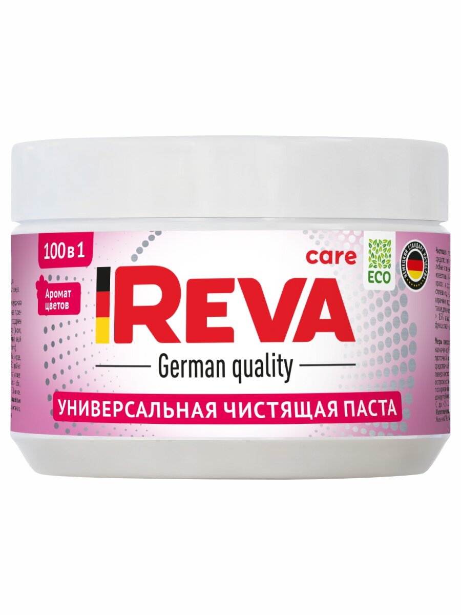 Чистящая моющая паста дл уборкри Reva Care универсальная Pink 500г