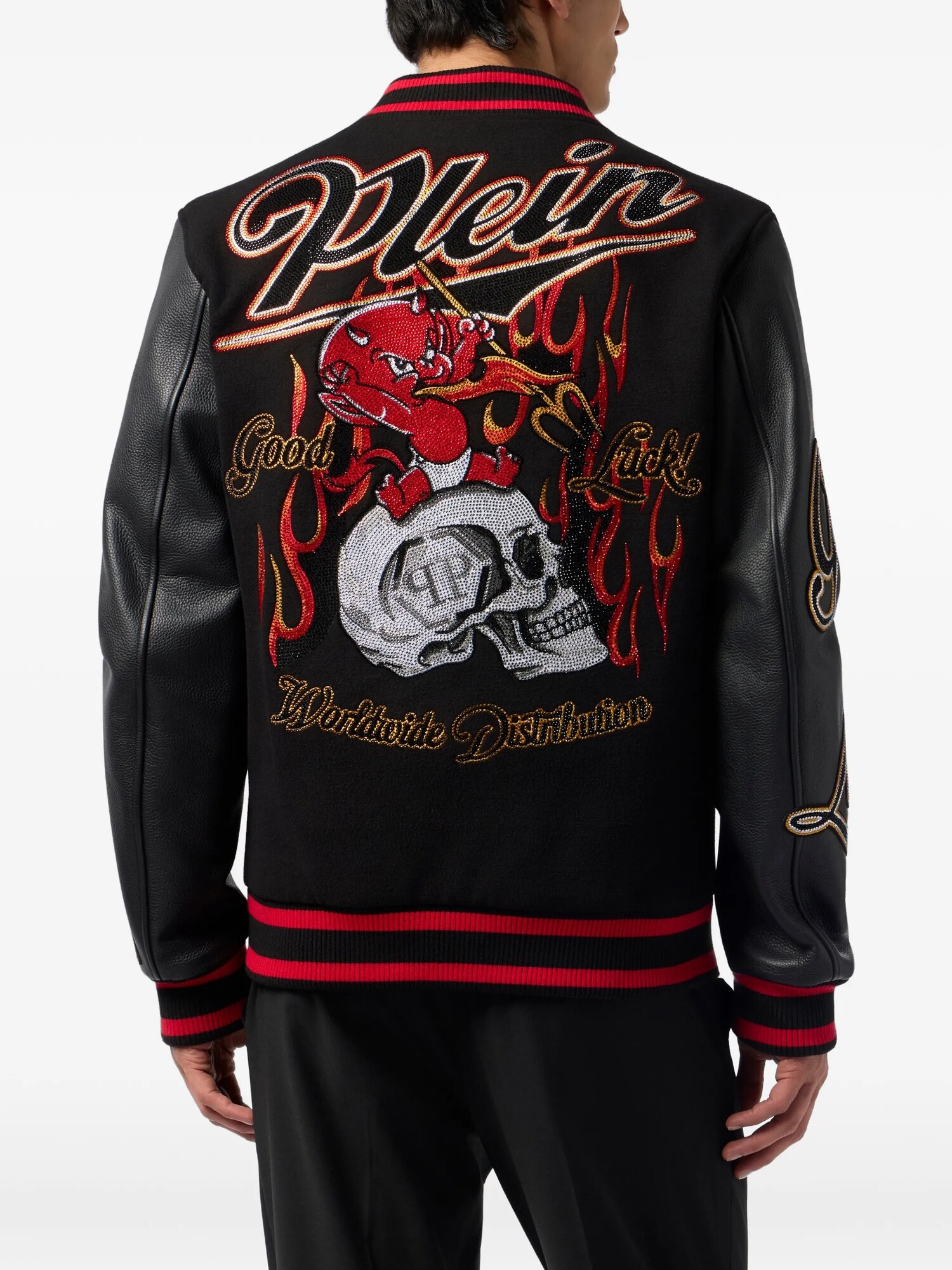 Бомбер PHILIPP PLEIN Skull, размер 52 — фото 1