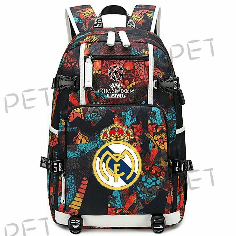 Школьный рюкзак La Liga Real Madrid CF с зарядкой USB для ноутбука