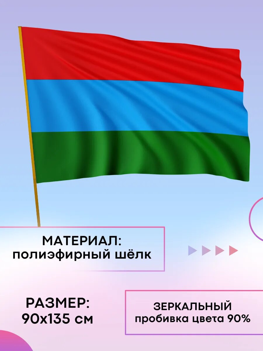 Флаг Карелии