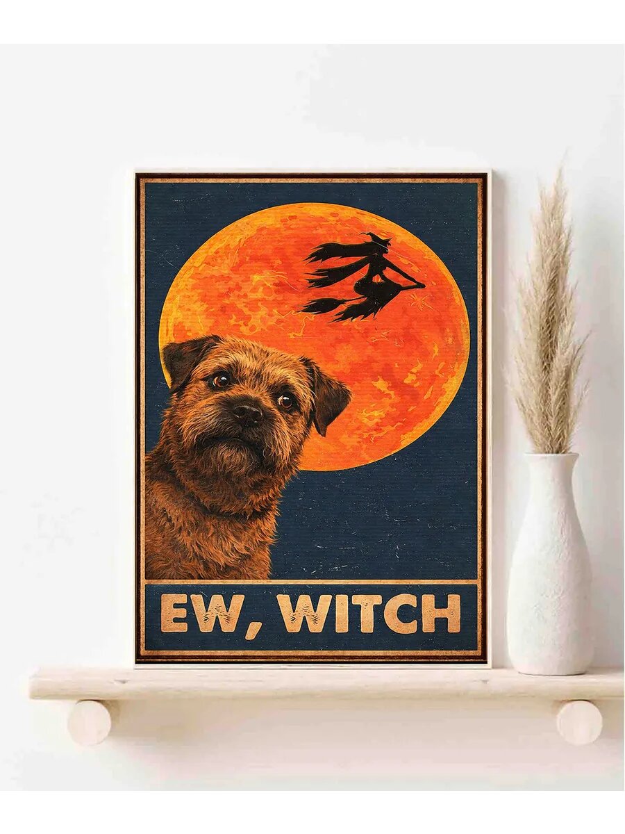 Бордер-терьер, EW Witch, Плакат 30x42см