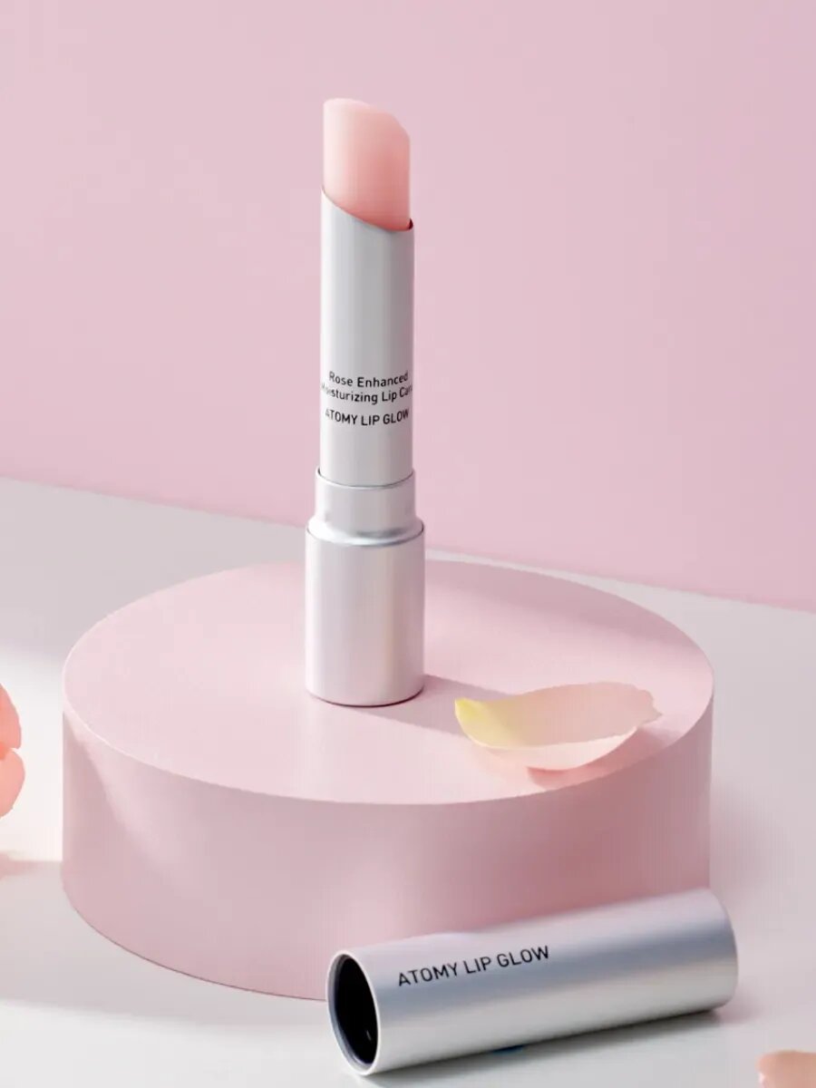 Блеск для губ с защитой от уф-лучей Lip Glow Rose SPF15