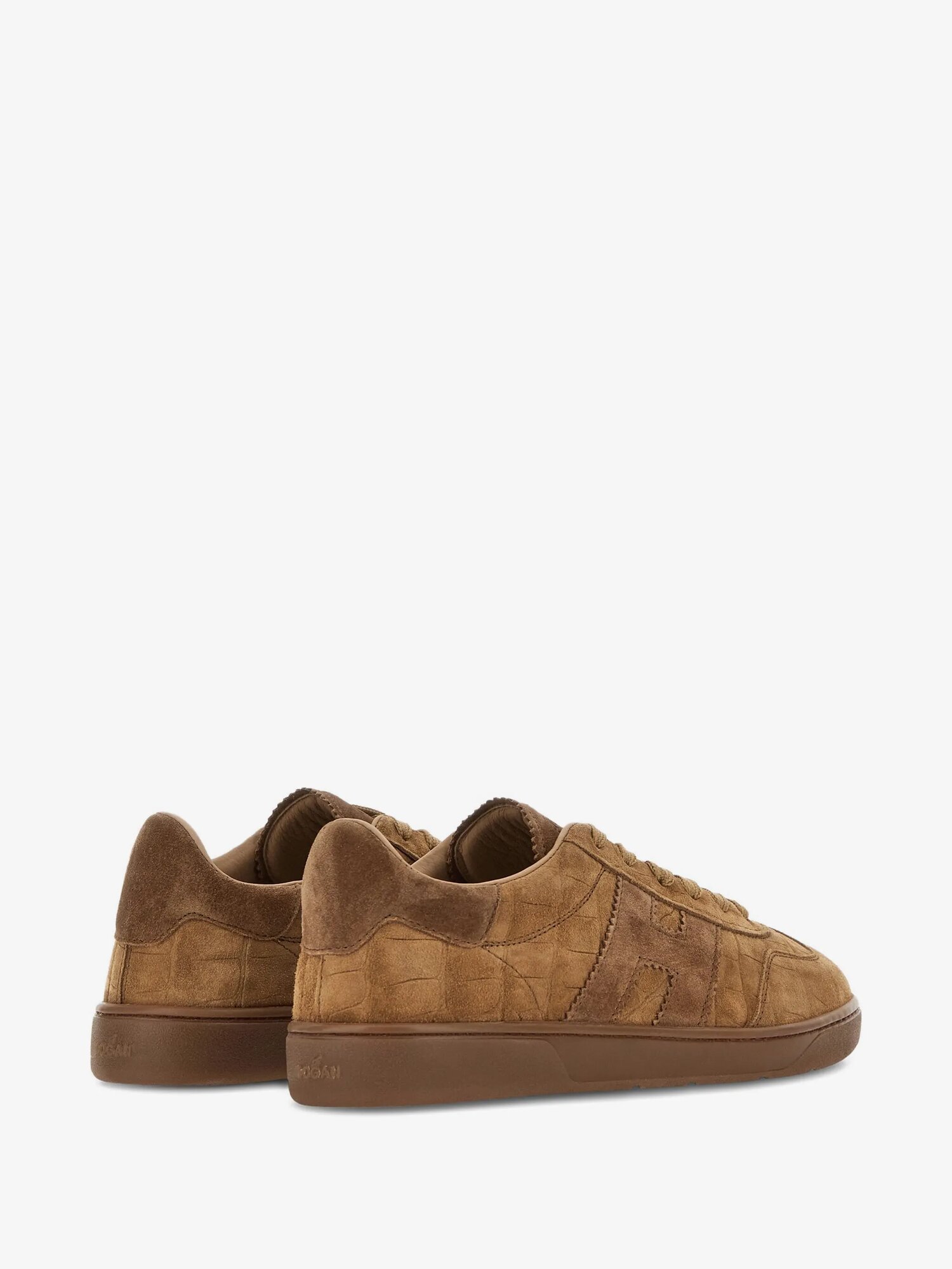 Кроссовки Hogan Cool, размер 37 EU, коричневый/серый/оранжевый — фото 1