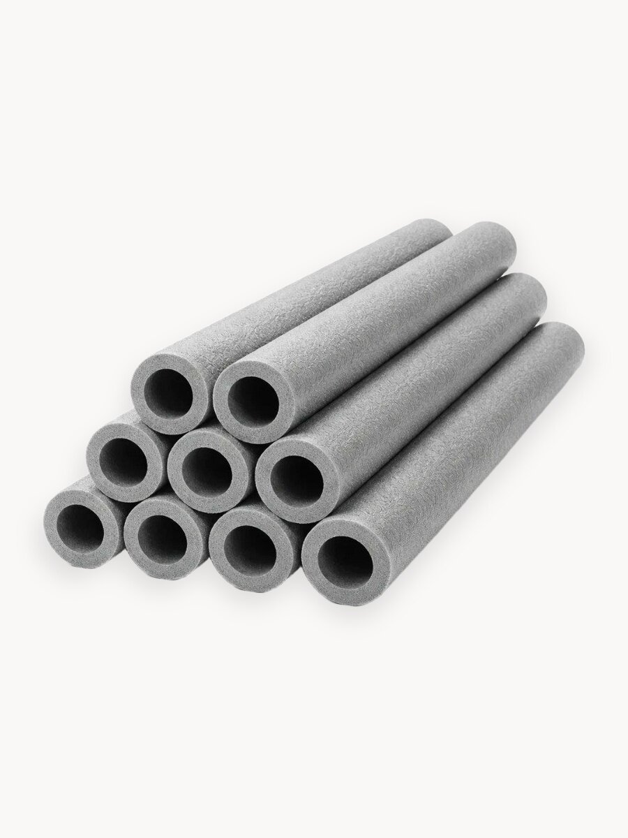 Утеплитель для труб 25/13 - 2 метра (1шт) / вспененный полиэтилен / теплоизоляция / звукоизоляция