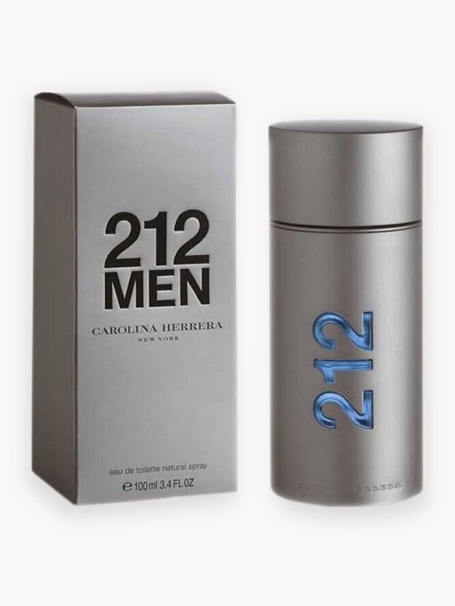 Carolina Herrera, 212 Men, 100 мл, туалетная вода мужская