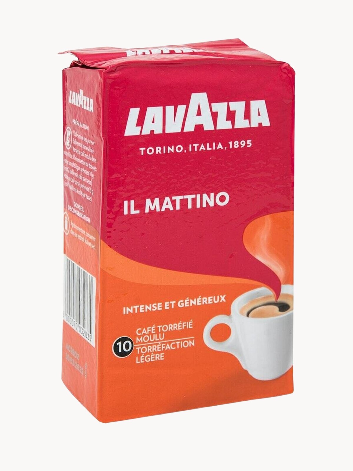 Кофе Lavazza "Il Mattino", 250г, робуста, помол средний, вакуумная упаковка