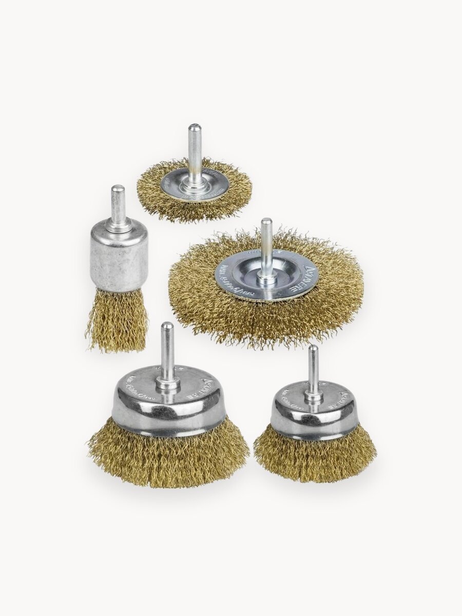 Набор щеток для дрели 5шт