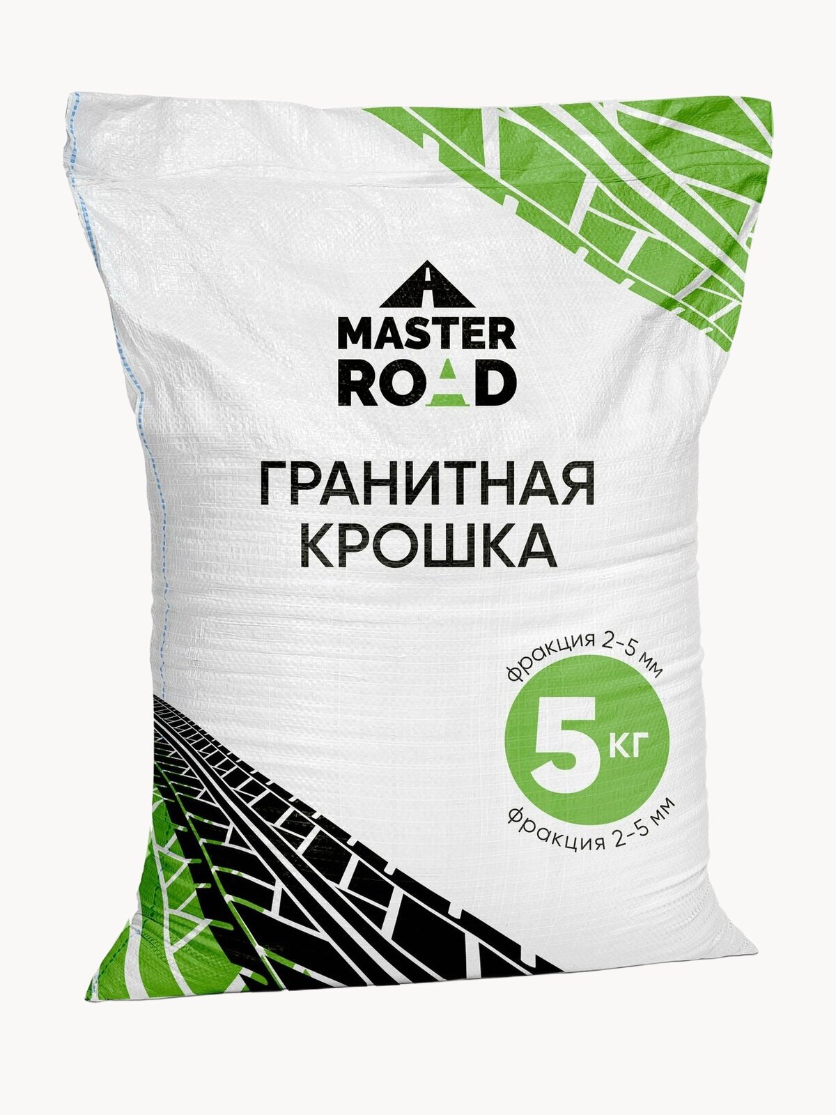 Гранитная крошка фракция 2-5мм, мешок 5кг противоголедный реагент