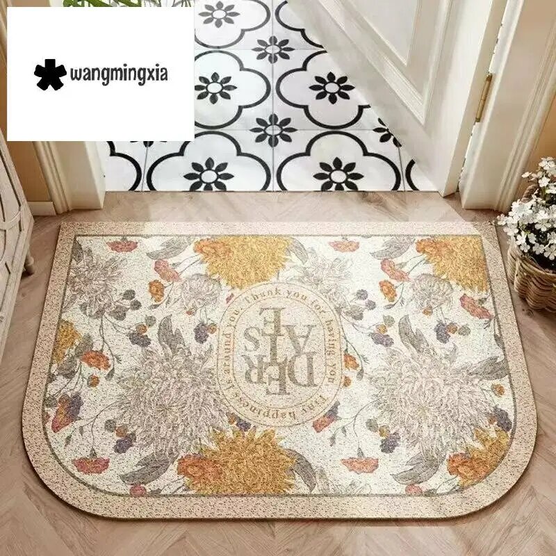 Грязеотталкивающий коврик для входной двери Бежевый, 60X90CM, XSQ40