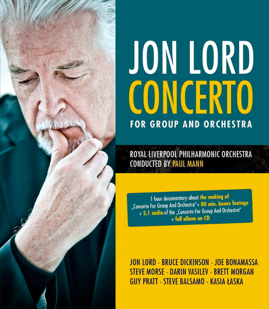 Расширенное издание Jon Lord, Royal Liverpool Philharmonic Orchestra, Paul Mann — Concerto For Group And Orchestra (Blu-ray+CD)