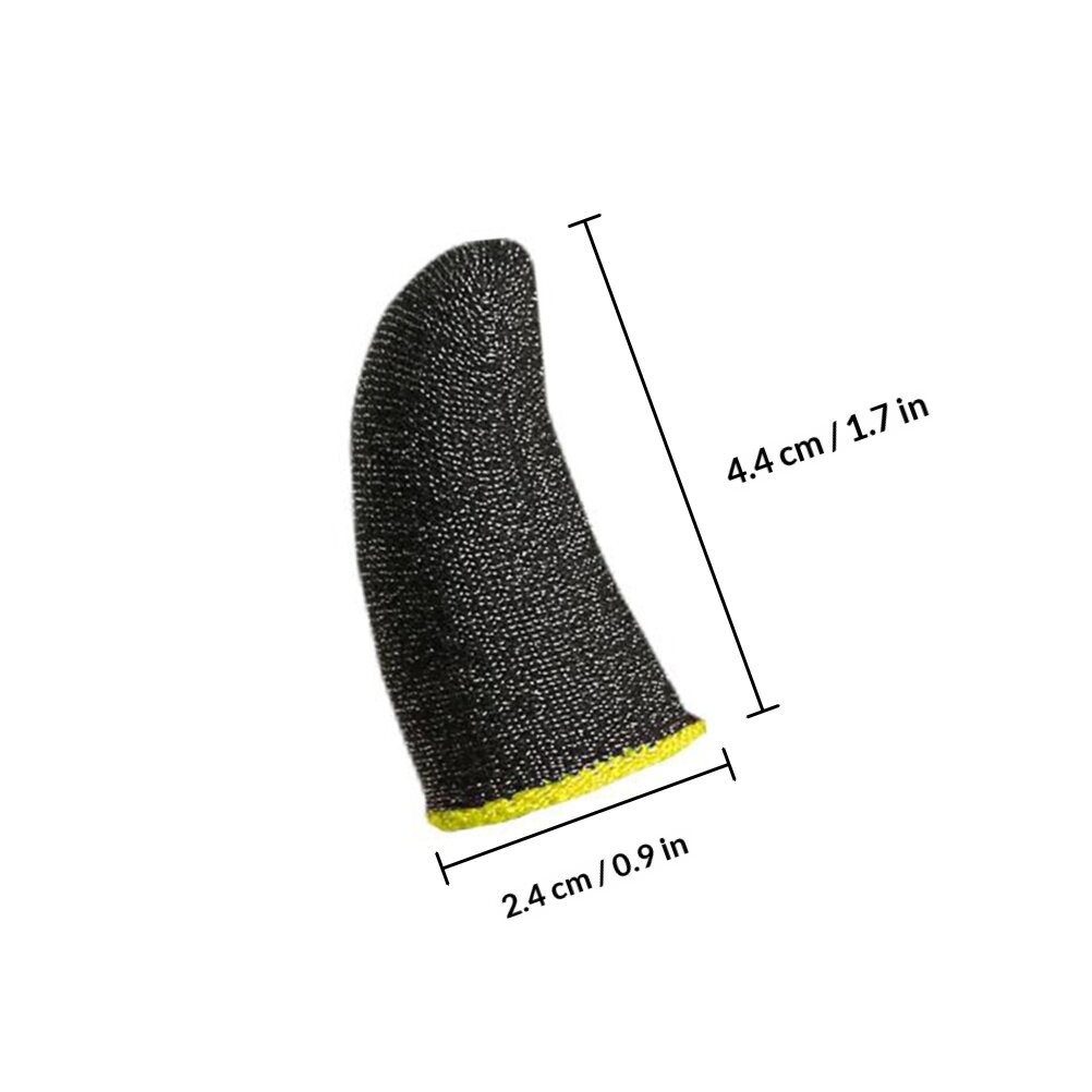 Перчатки Для Игроков С Тouch-контролем Антипотовые 10 Штук Размер 4 4x2 4cm