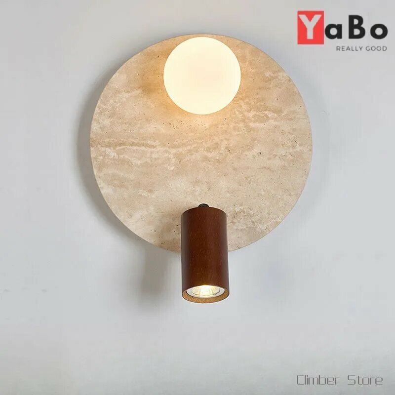 Светильник бра, из натурального камня, LED лампа, G9/GU10, 30х30х36 см