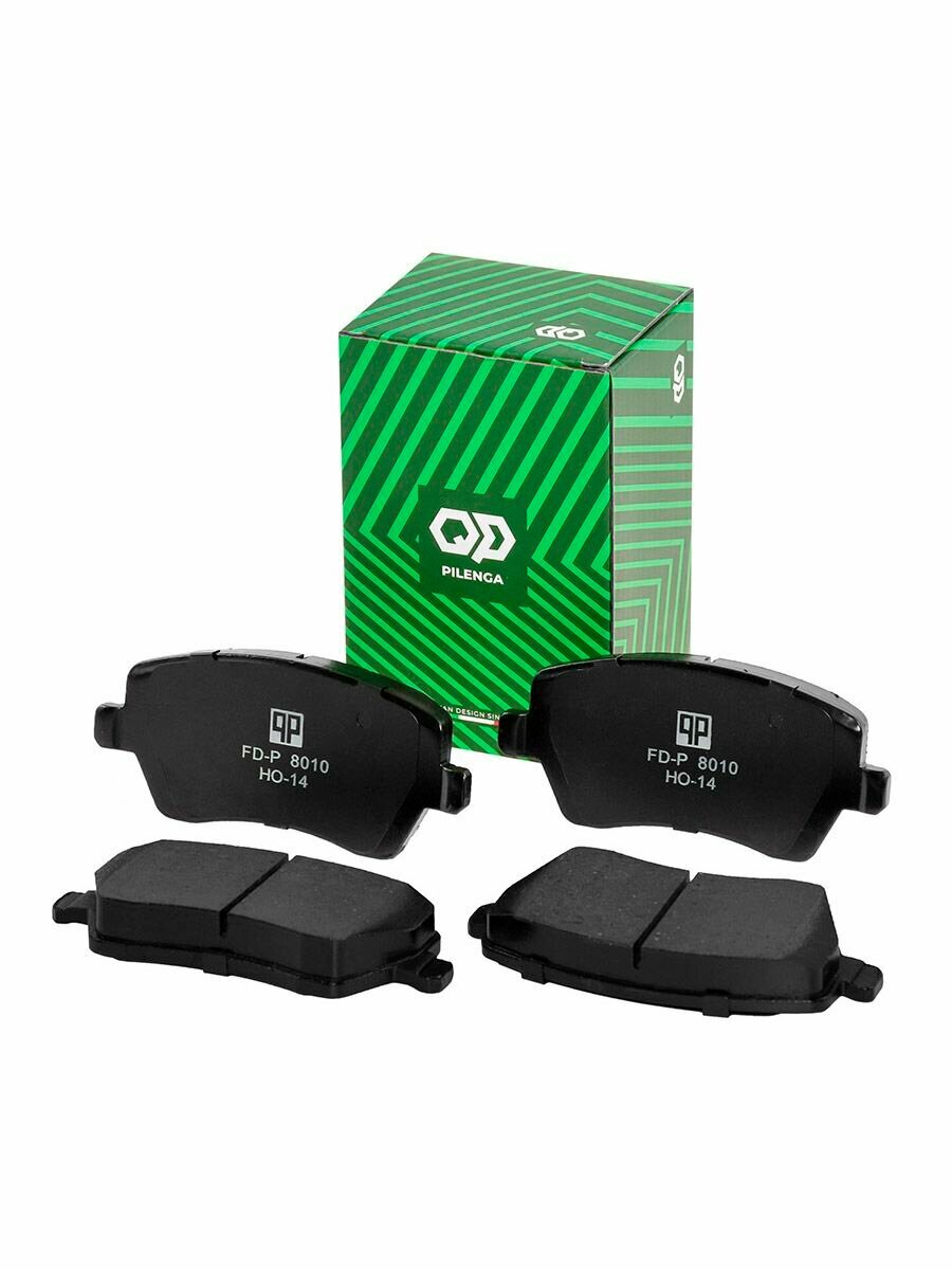 Тормозные колодки Pilenga дисковые передние для NISSAN, RENAULT, MERCEDES-BENZ, LADA FDP8010