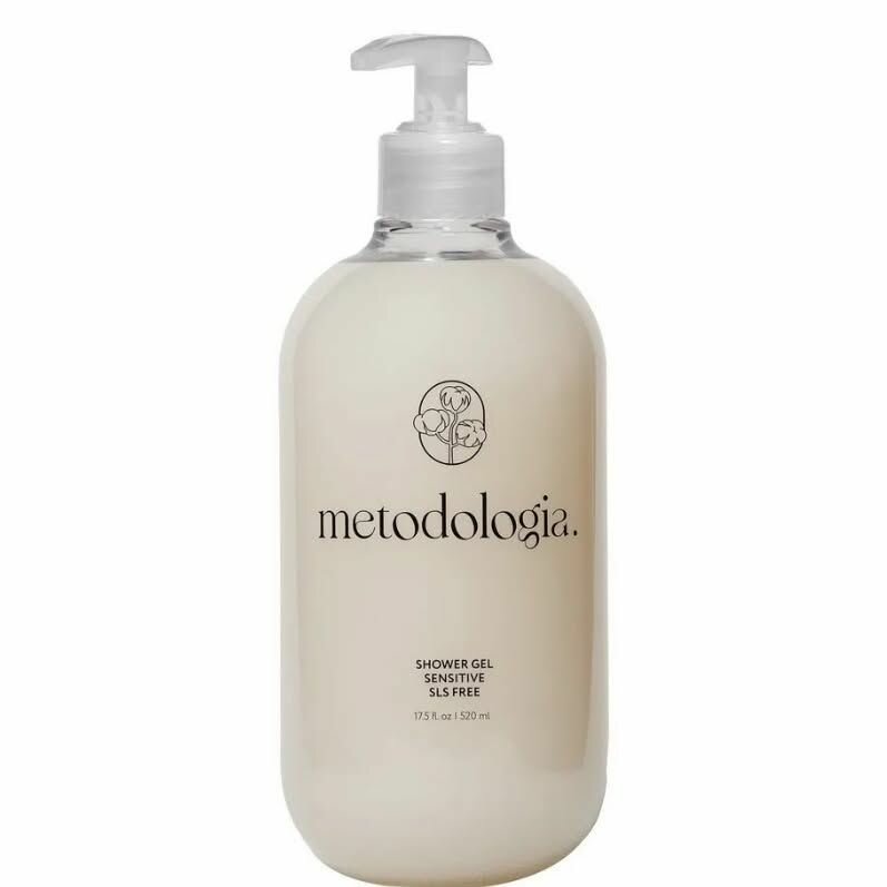 Крем-гель для душа FABRIK "Metodologia", Sensitive, для чувствительной кожи, бессульфатный, 520 мл
