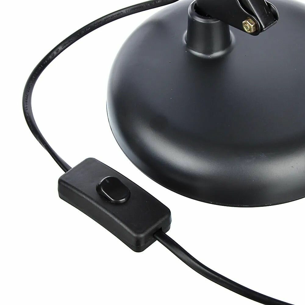 Лампа настольная для учебы E27 Огонёк OG-LDP35 Черная