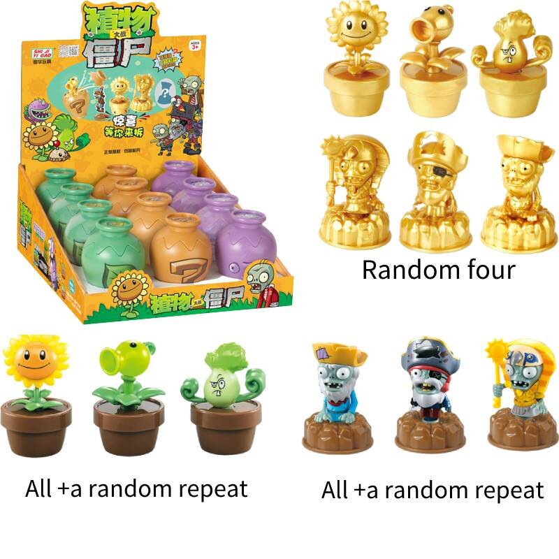 Набор коллекционных фигурок Plants vs. Zombies в слепой коробке — собирайте всю коллекцию!