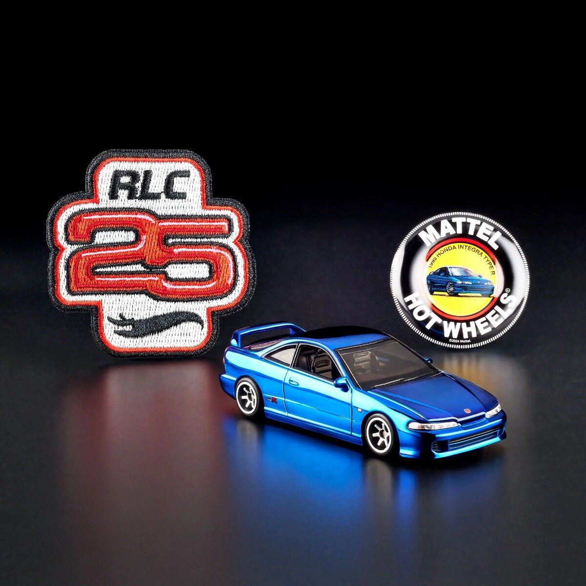 Коллекционная машинка Hot Wheels RLC Exclusive 1995 Honda Integra Type R (Хот вилс РЛК Эксклюзив 1995 Хонда Интегра Тип Р)