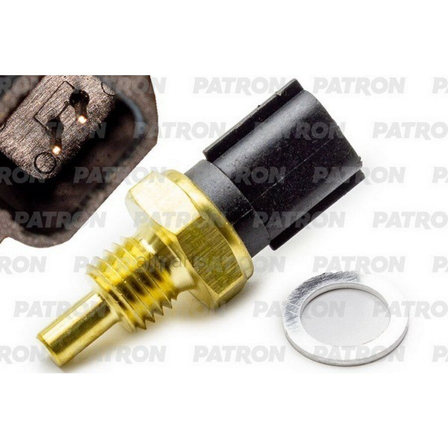 PATRON PE13020 Датчик температуры охлаждающей жидкости RENAULT: Logan II 1.6i 14- / Duster 1.6i 15- / Trafic III 1.6dCi 14- \ NISSAN: X-Trail 1.6dCi 13- / Qashqai 1.6dCi 14-