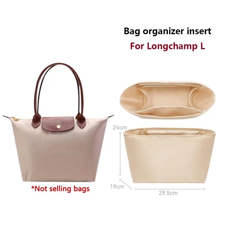 Прочный органайзер для сумки, вставка для женской сумки Longchamp, нейлоновый материал, легкая сумка, сумка-вкладыш, аксессуары для сумок For Longchamp L