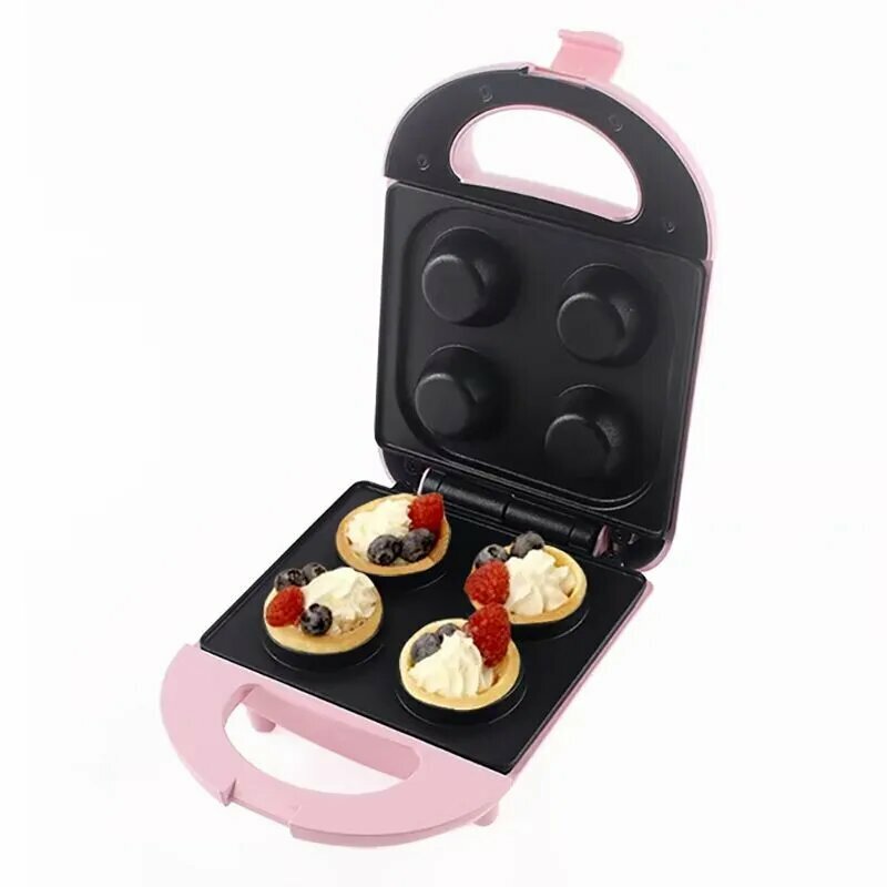 Вафельница PP-KC00723-250328A-25 500 Вт, розовый