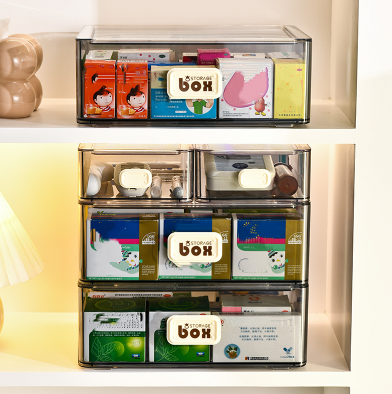 Ящик-бокс MyPads выдвижной для хранения лекарственных препаратов, идеально подойдет для наведения порядка дома, на работе, в офисе