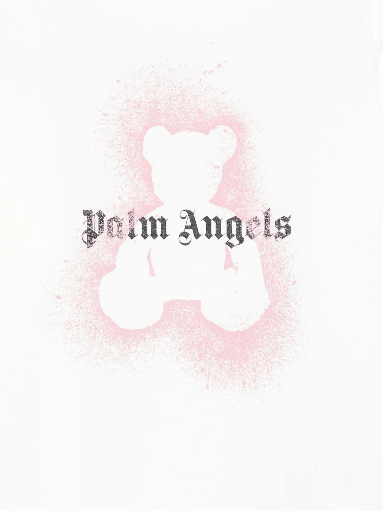 Футболка Palm Angels, размер 140, бежевый/белый — фото 1