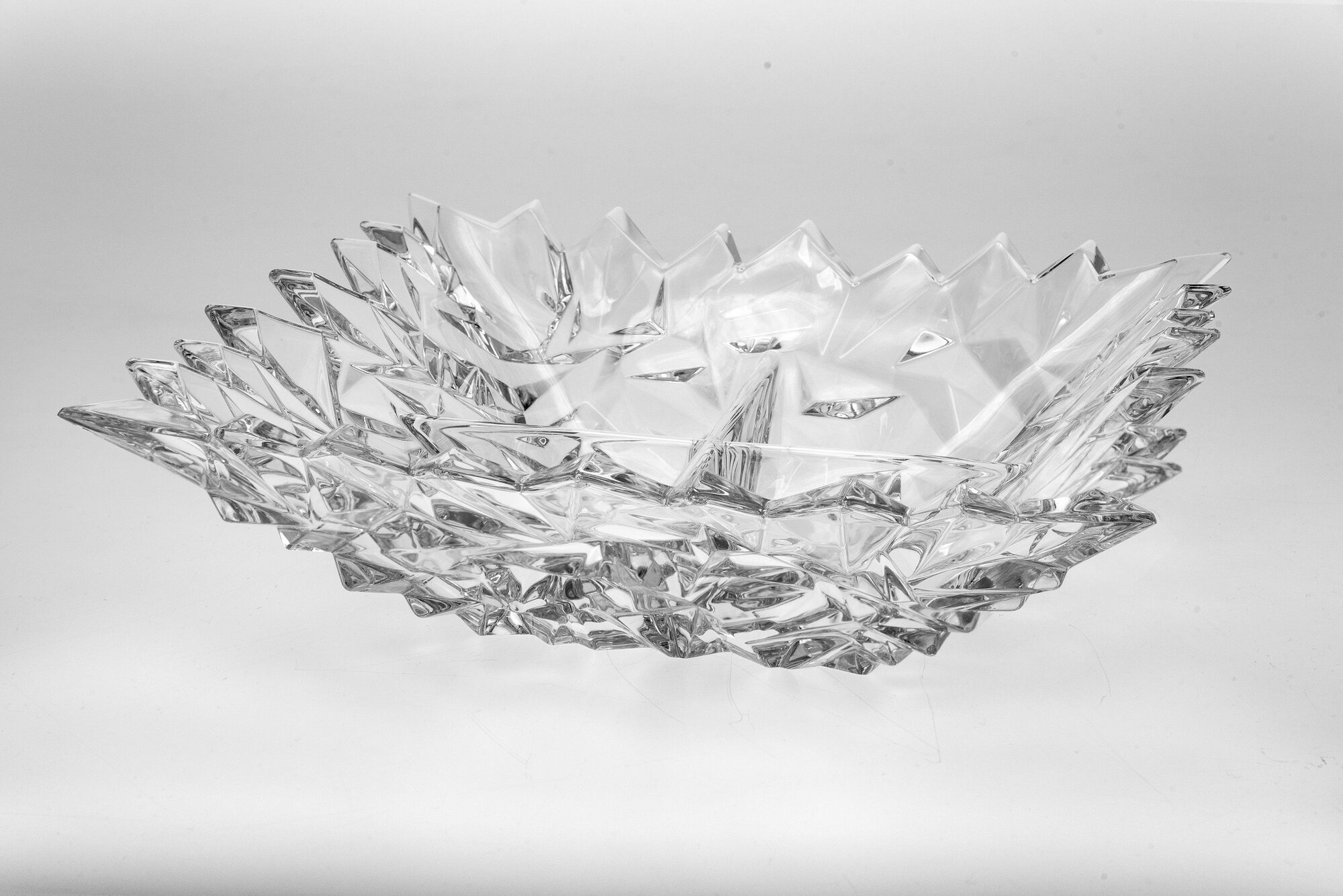 Менажница "GLACIER", 28 см, хрусталь, Bohemia Jihlava/ ИПХ050