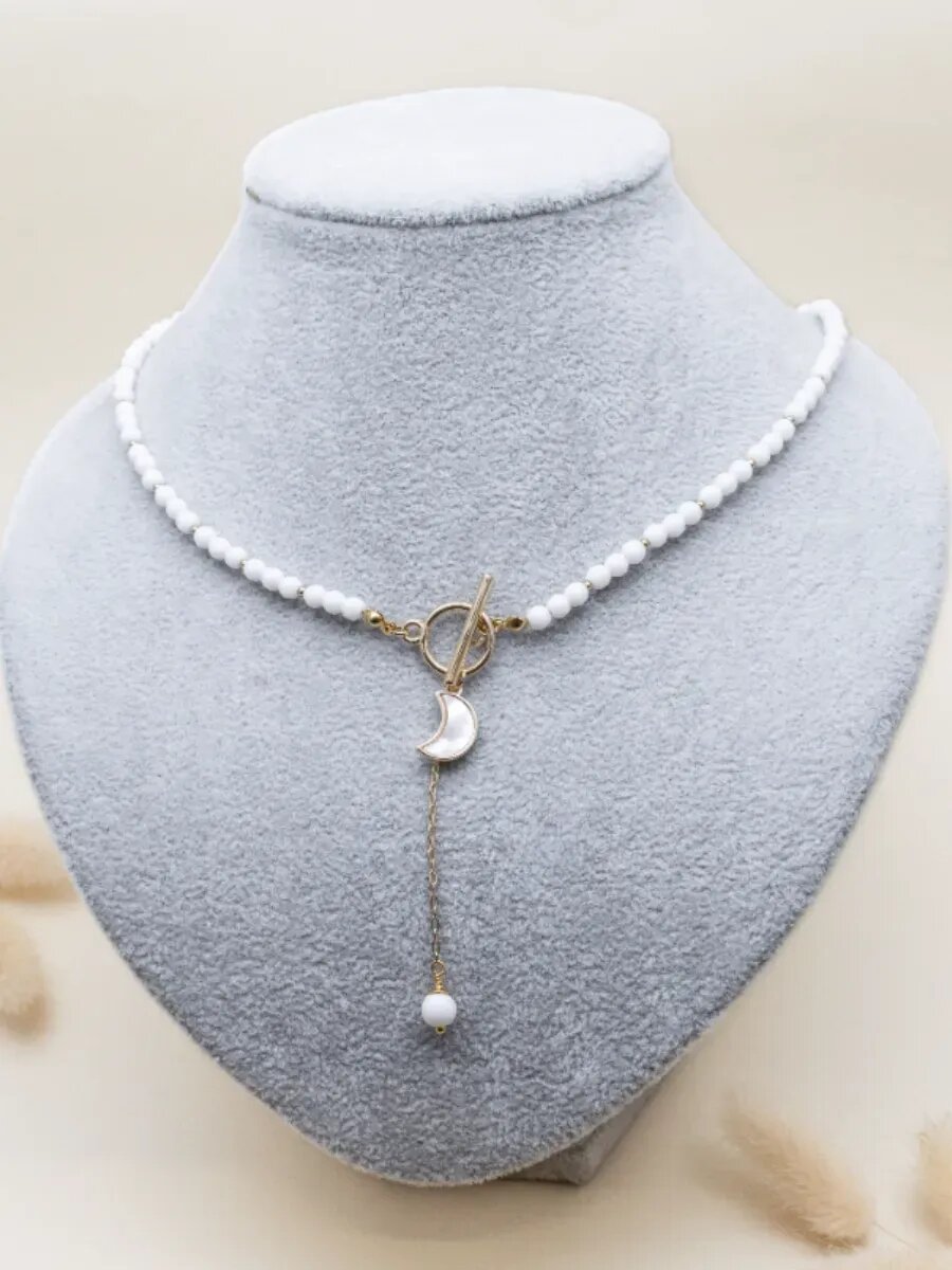 Колье, перламутр