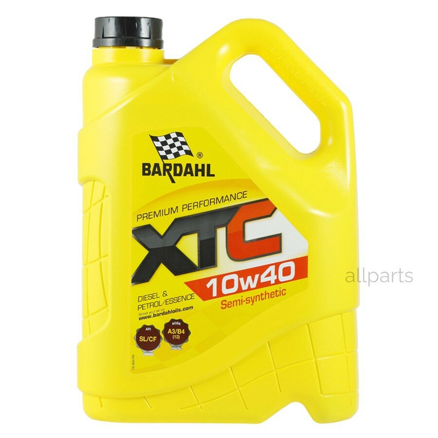 BARDAHL 36243 10W40 XTC SN/CF 5L (полусинт. моторное масло)
