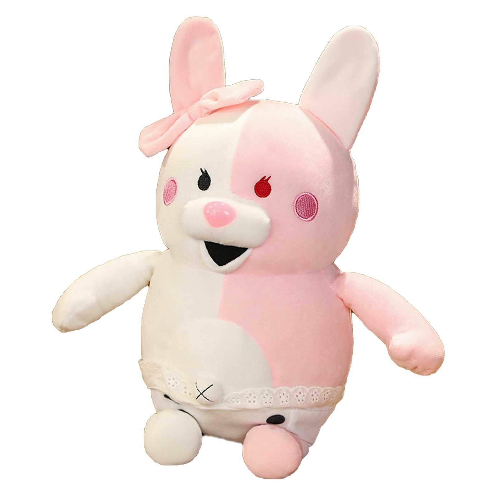 Danganronpa черно-белый медведь кукла плюшевая игрушка 25cm -kpa